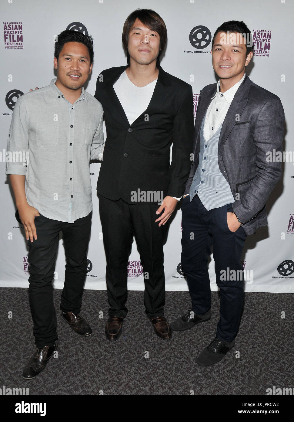 Dante Basco, Director of ALAGWA Ian Lorenos & Actor Jericho Rosales at ...