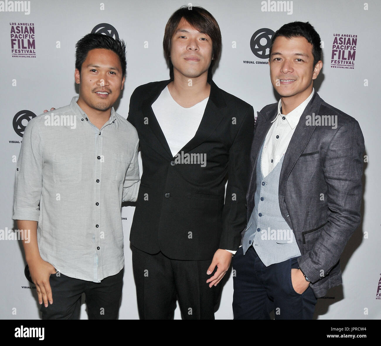 Dante Basco, Director of ALAGWA Ian Lorenos & Actor Jericho Rosales at ...
