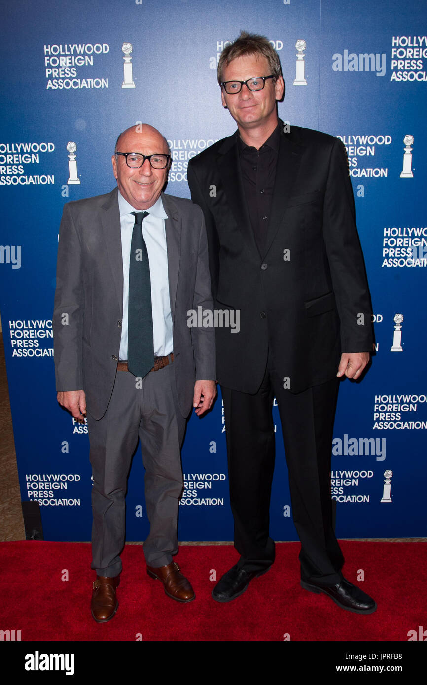 Lorenzo Soria and Theo Kingma attends the Hollywood Foreign Press ...
