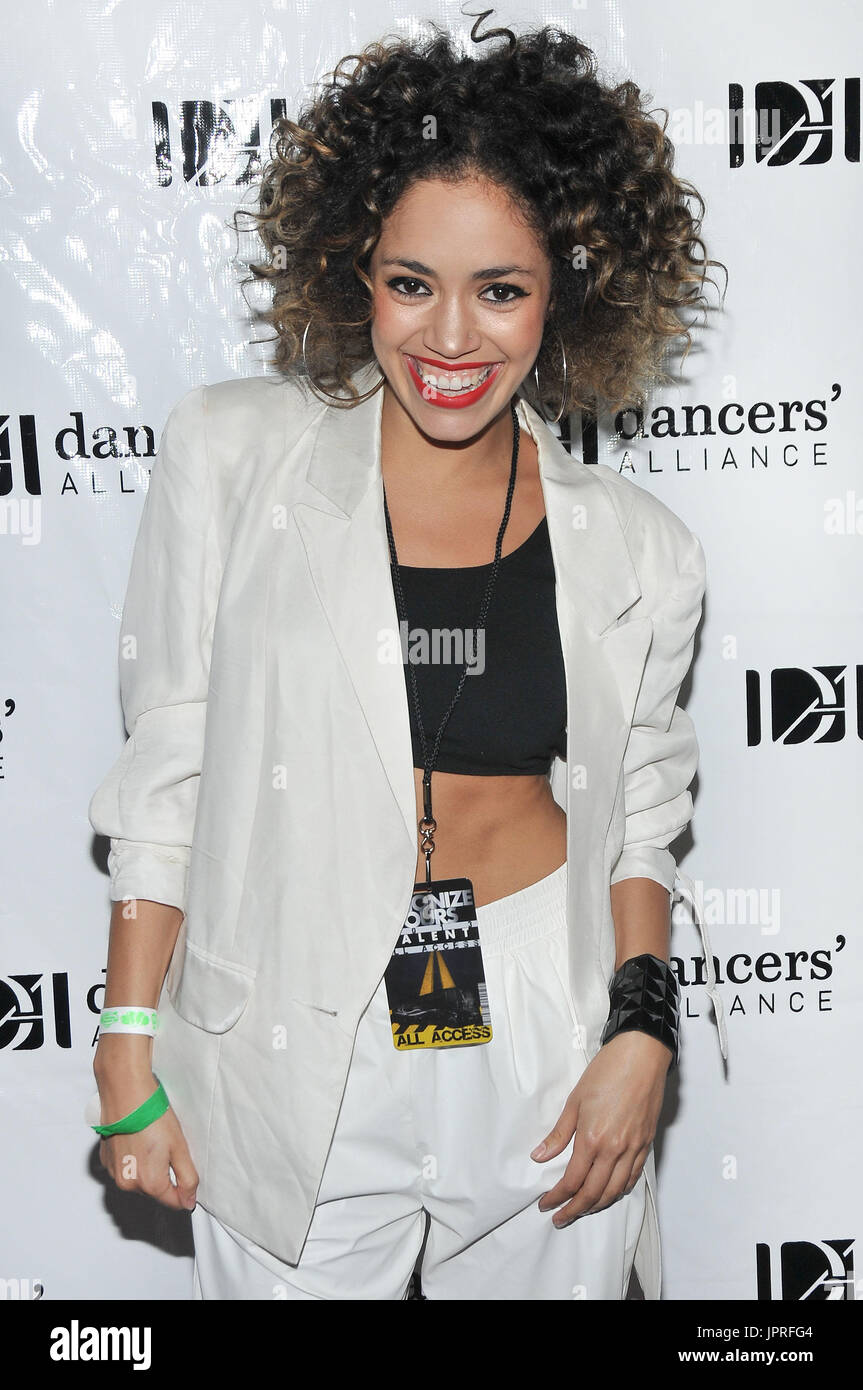 Elysandra Quinones at the 2013 Dancers Alliance The Unionize Tour held ...