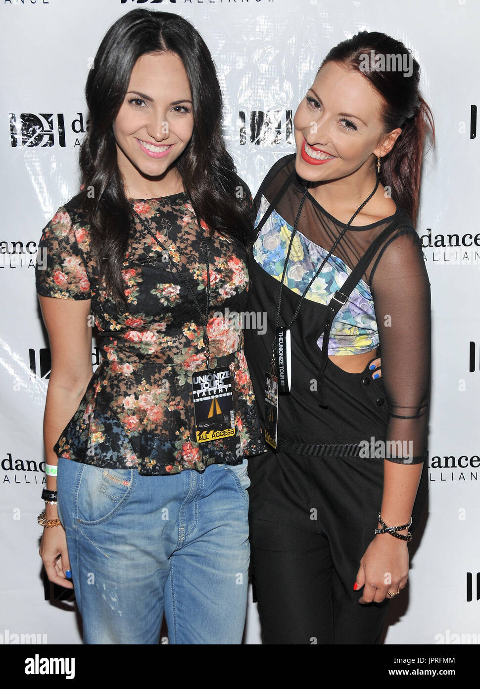 Tera Perez & Cat Rendic at the 2013 Dancers Alliance The Unionize Tour ...