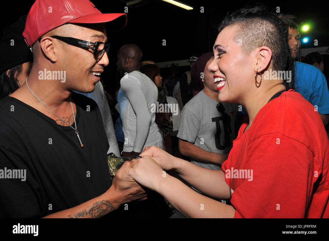 Gil Duldulao & Parris Goebel at the Parris Goebel Presents SKULLS ...
