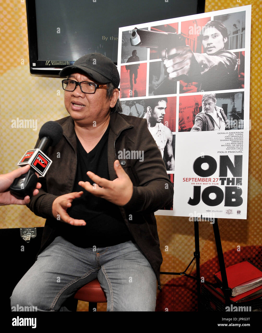 Director Erik Matti at the "On The Job" Los Angeles Press Con held at ...