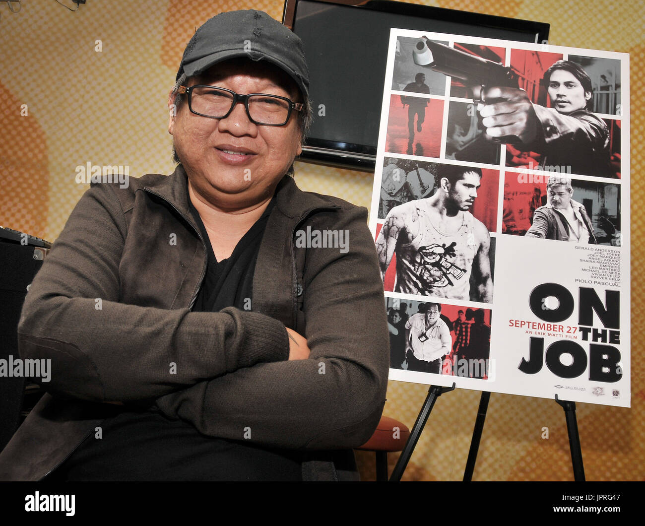Director Erik Matti at the "On The Job" Los Angeles Press Con held at ...