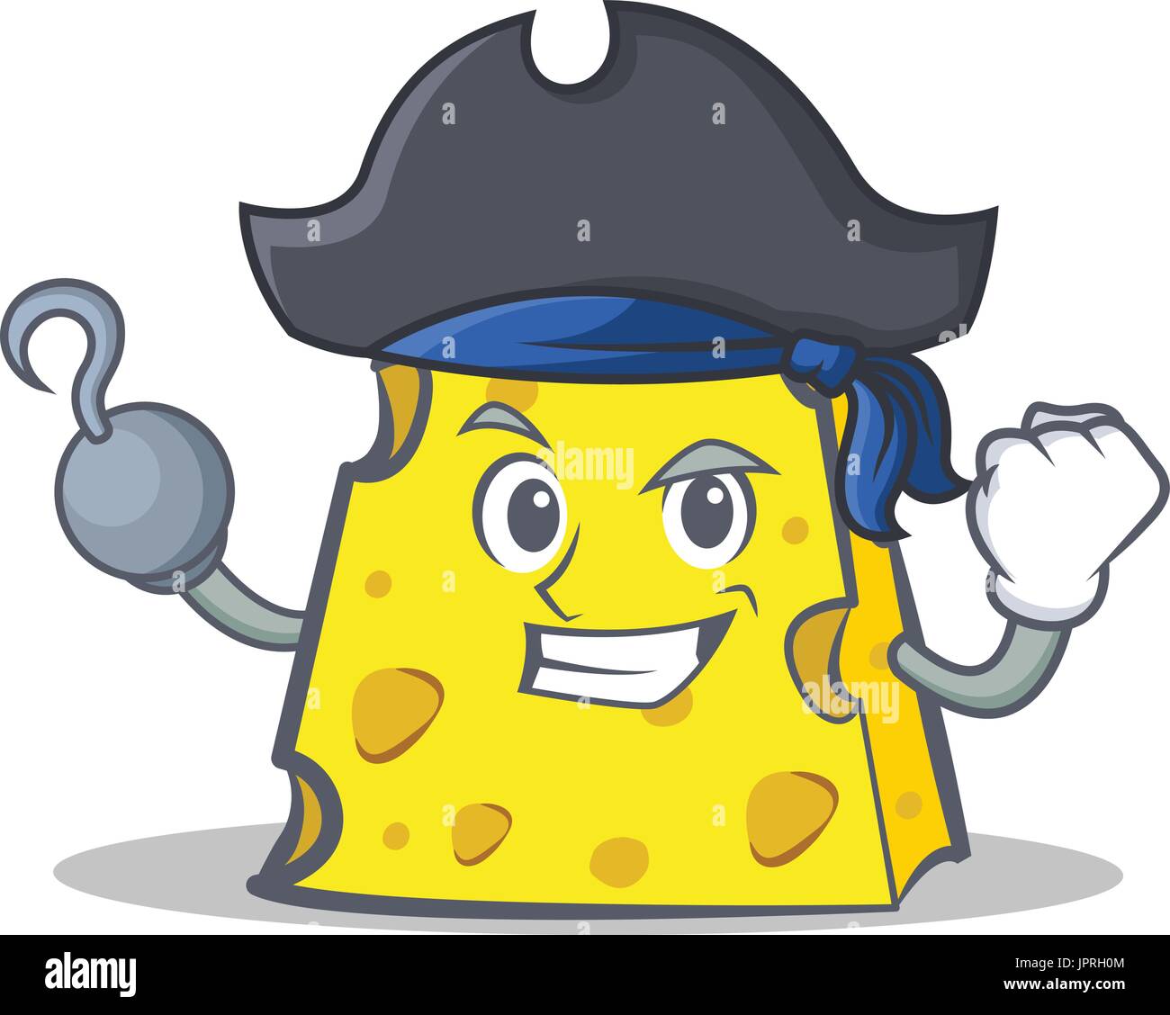 Pirate cheese character cartoon style Stock Vector Image & Art - Alamy