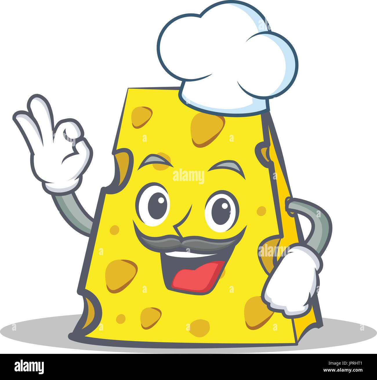 Chef cheese character cartoon style Stock Vector Image & Art - Alamy