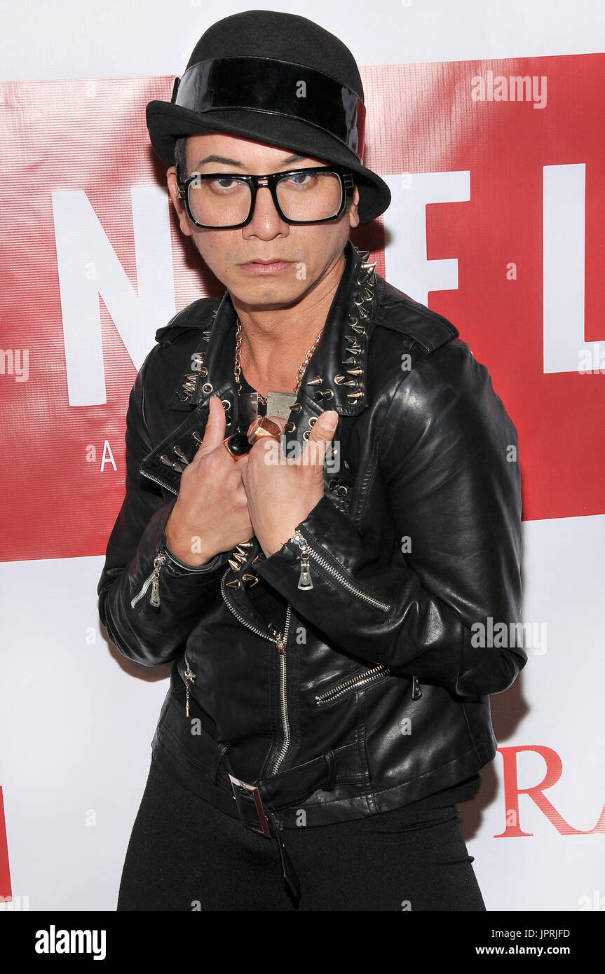 Andre Soriano at the DANIEL MAGAZINE Launch held at the Bugatta in Los ...