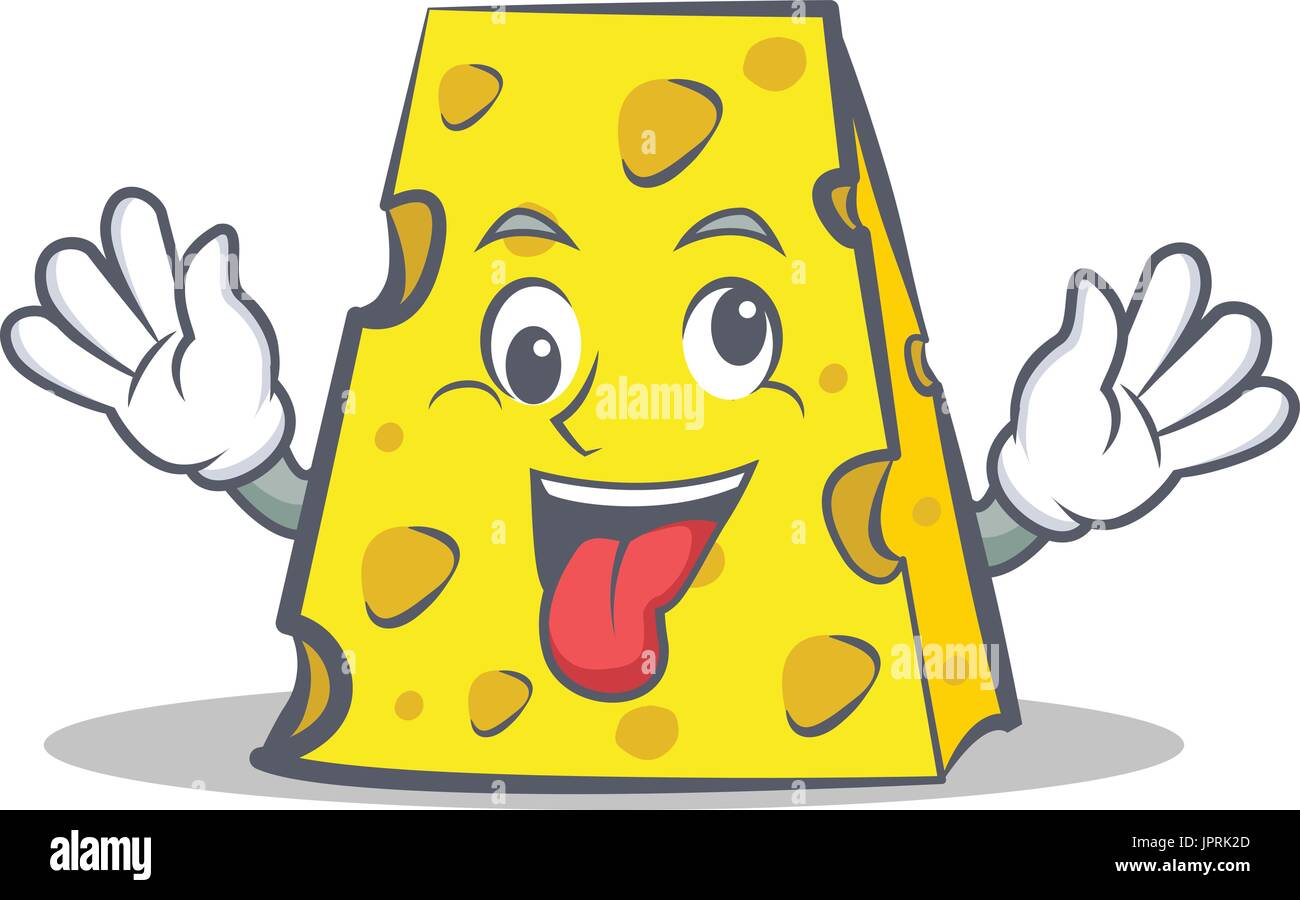 Crazy cheese character cartoon style Stock Vector Image & Art - Alamy