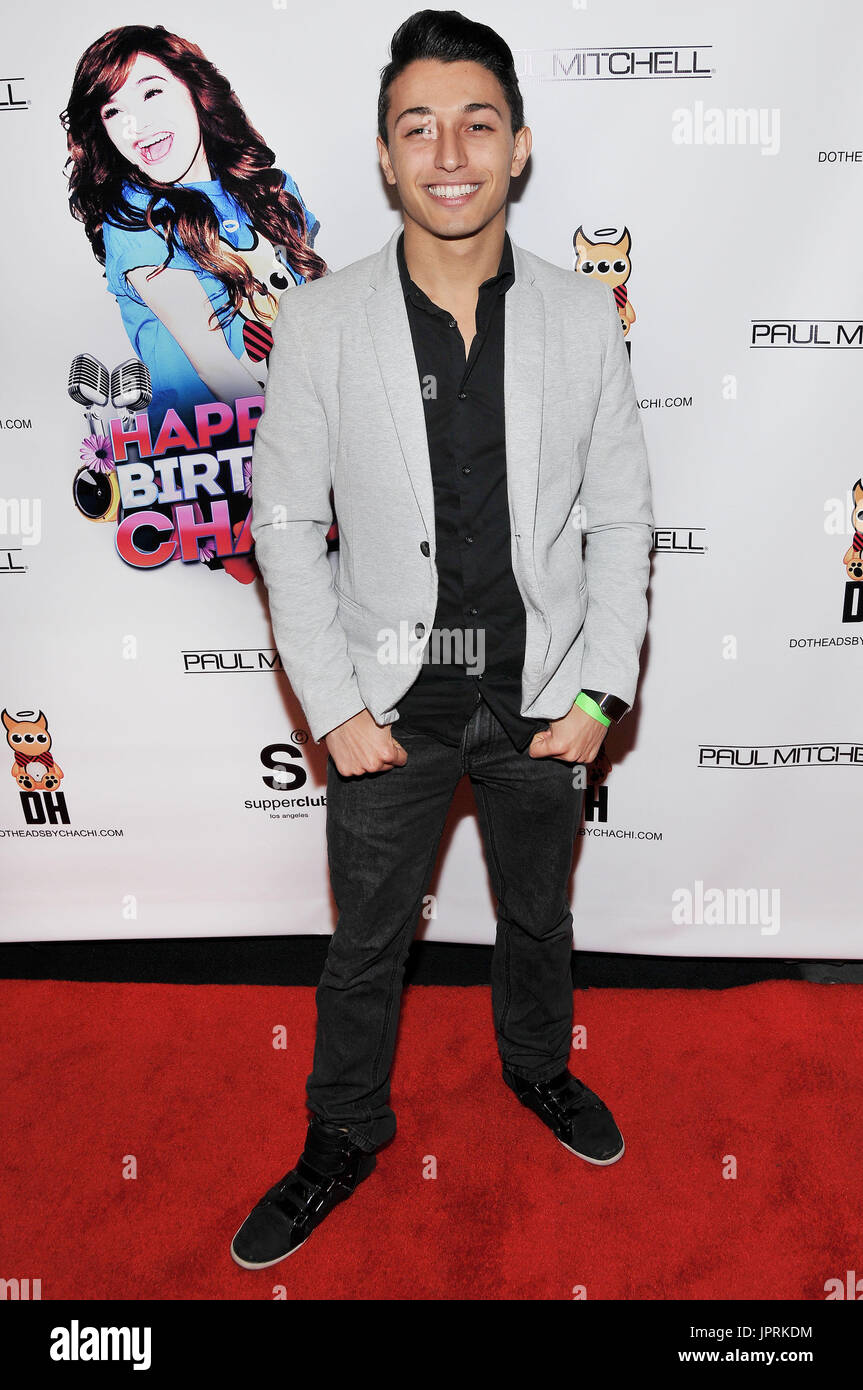 Paul Karmiryan of SYTYCD Season 10 at Chachi Gonzales' 18th Birthday ...