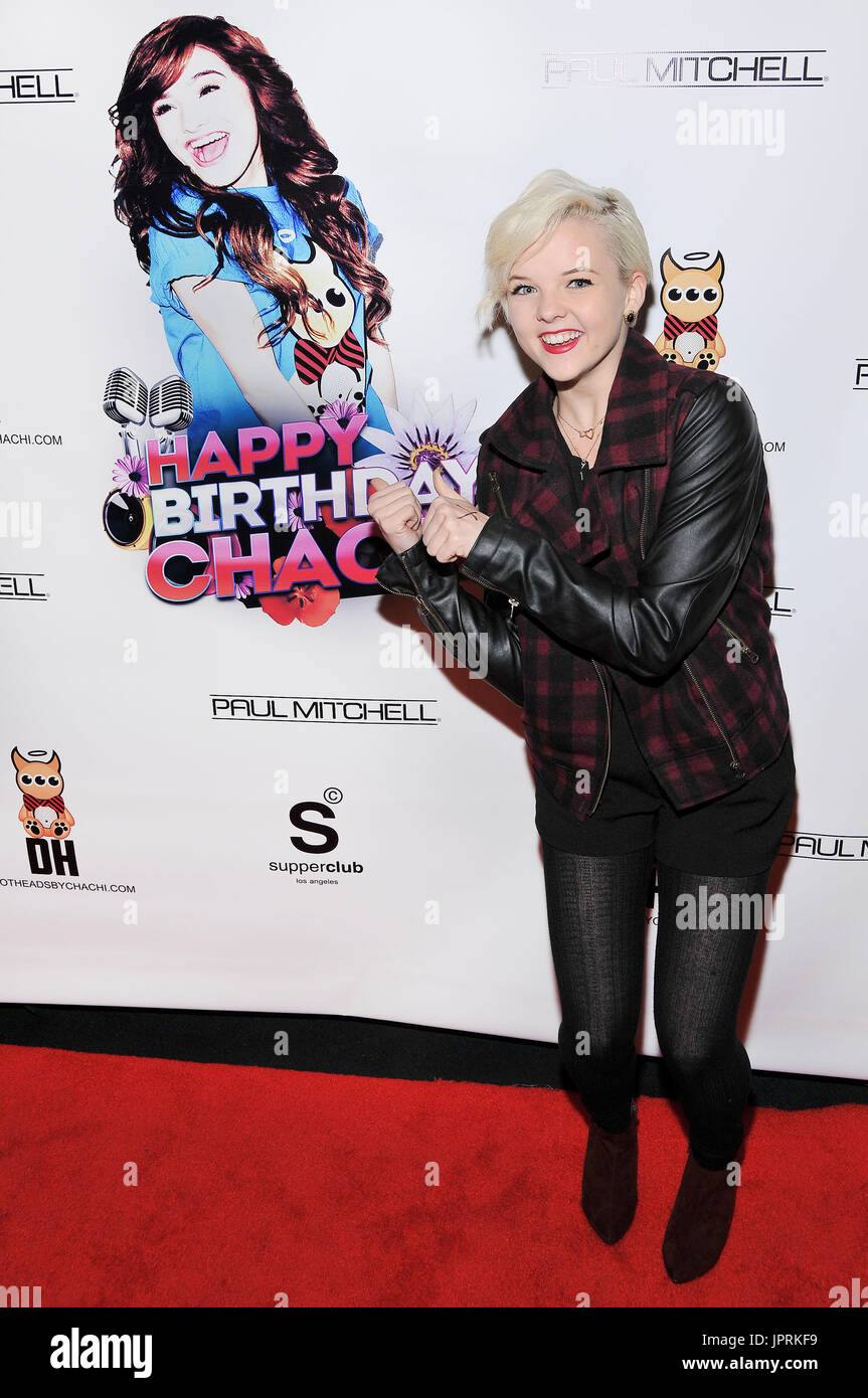 Malece Miller of SYTYCD Season 10 at Chachi Gonzales' 18th Birthday ...