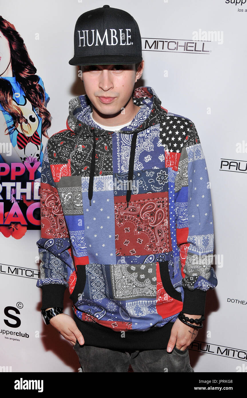 Jream Andrew at Chachi Gonzales' 18th Birthday Party held at the ...
