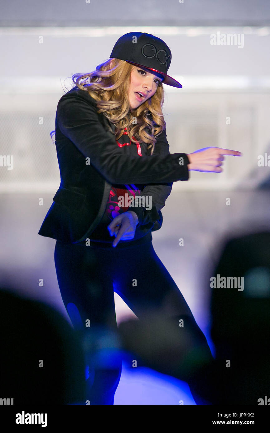 Chachi Gonzales performs at Chachi Gonzales' 18th Birthday Party at the ...