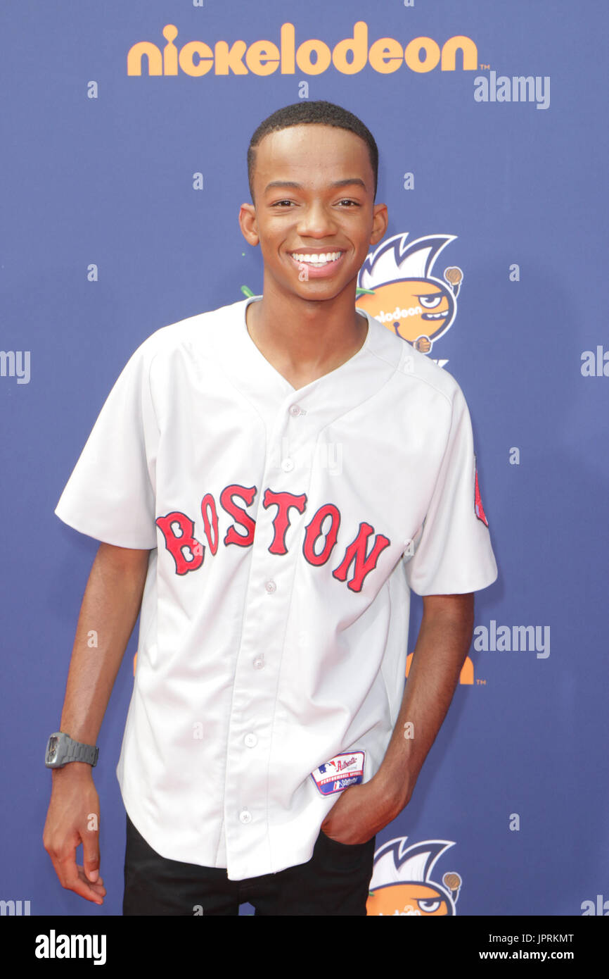 Coy Stewart at the Nick Kids Choice Sports Awards Red Carpet Arrivals ...