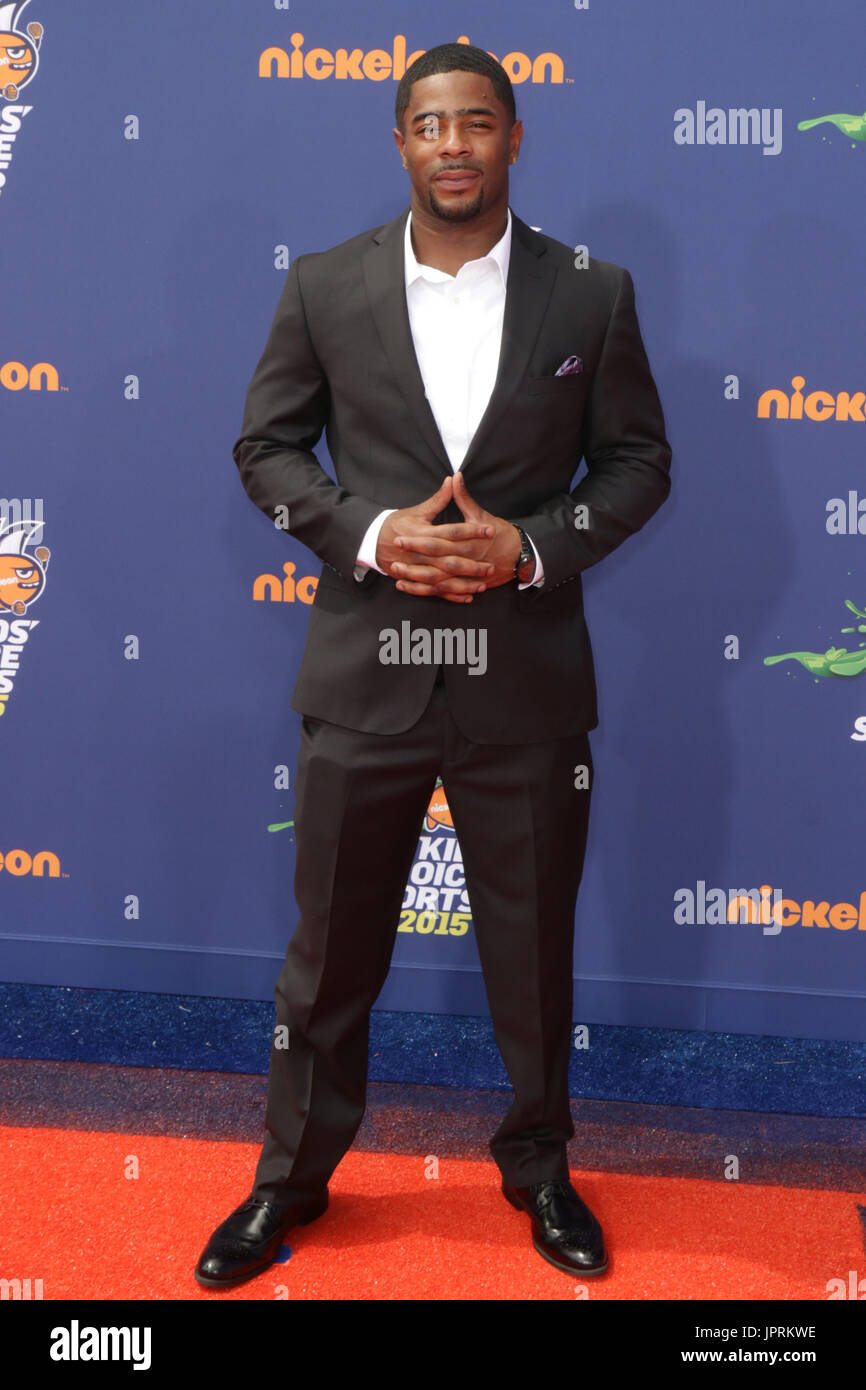 Malcolm Butler at the Nick Kids Choice Sports Awards Red Carpet ...