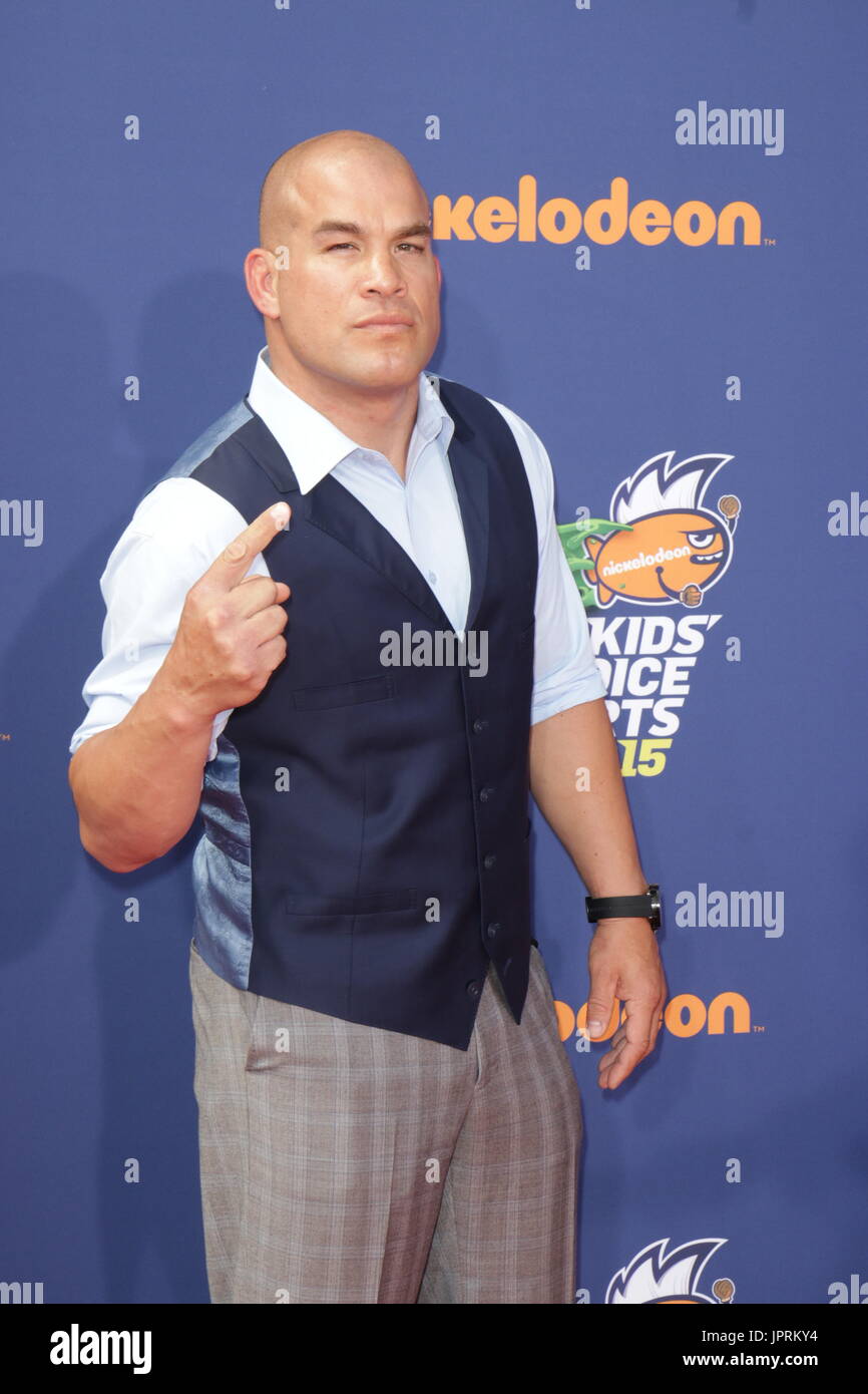 Tito Ortiz at the Nick Kids Choice Sports Awards Red Carpet Arrivals ...