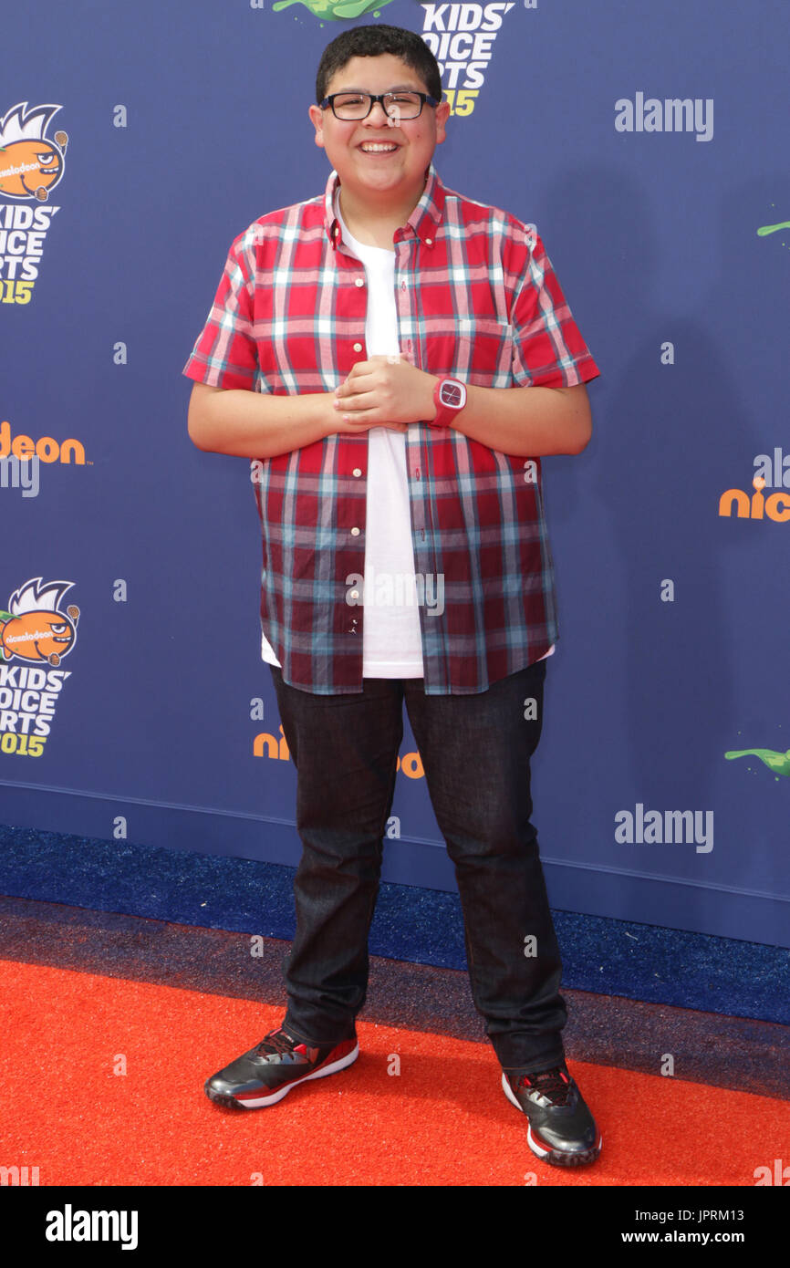 Rico Rodriguez at the Nick Kids Choice Sports Awards Red Carpet ...