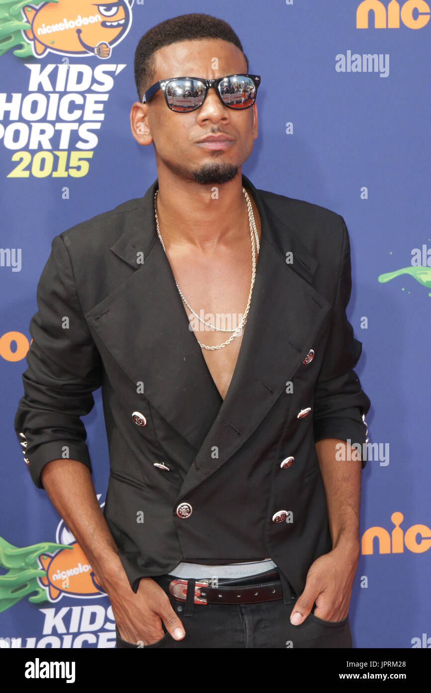 Joshua Ledet at the Nick Kids Choice Sports Awards Red Carpet Arrivals ...