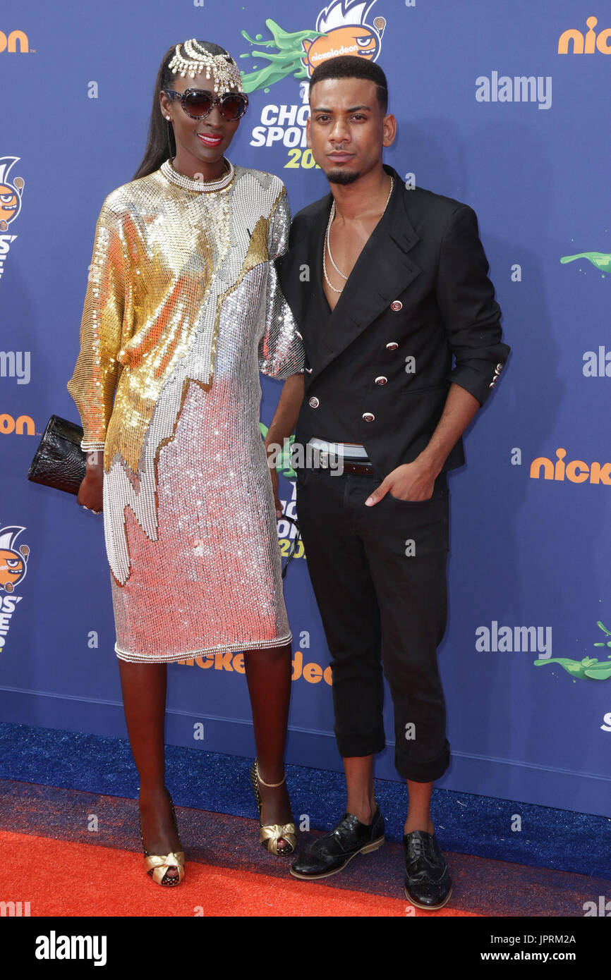 Joshua Ledet at the Nick Kids Choice Sports Awards Red Carpet Arrivals ...