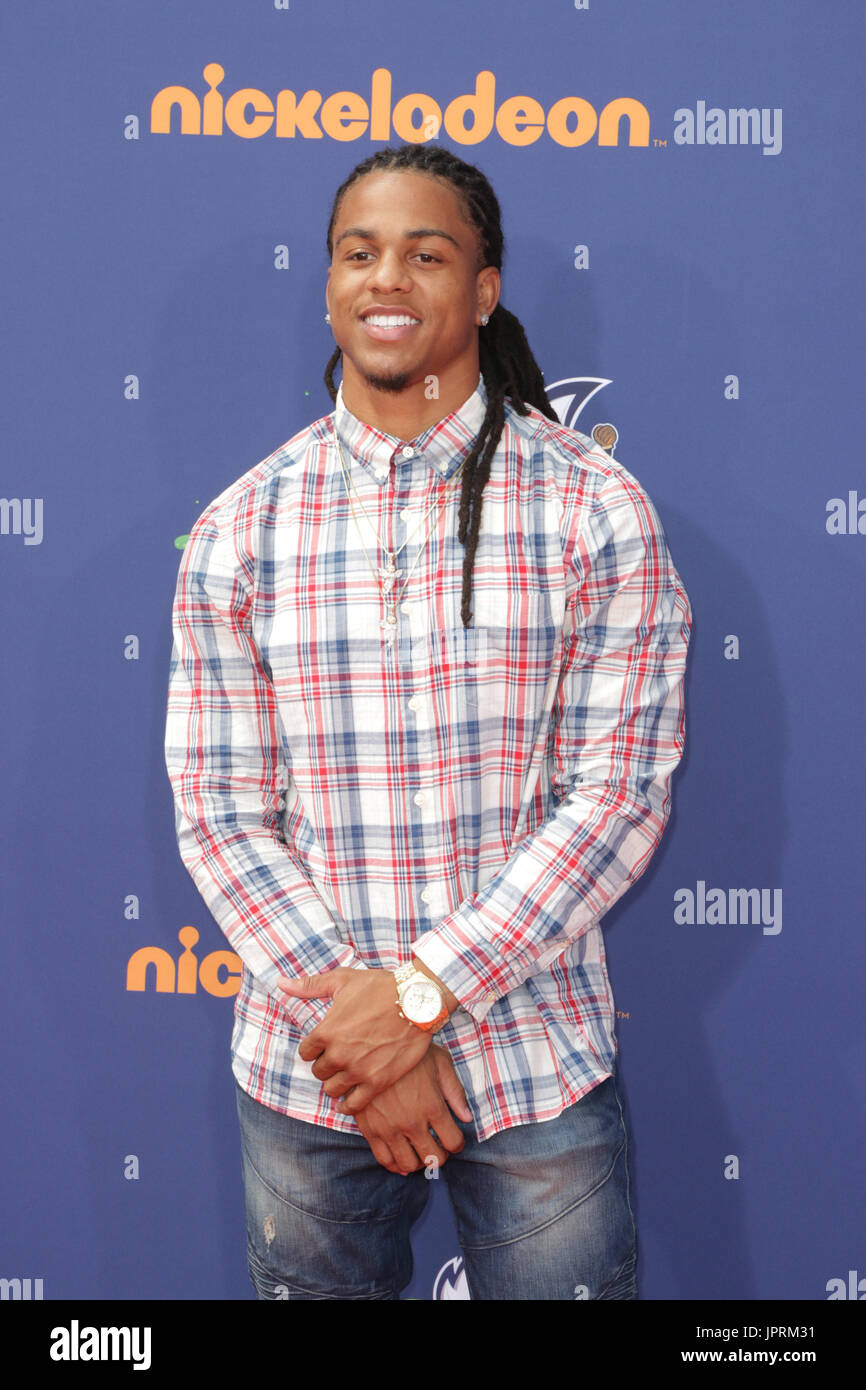 Jason Verrett at the Nick Kids Choice Sports Awards Red Carpet Arrivals ...