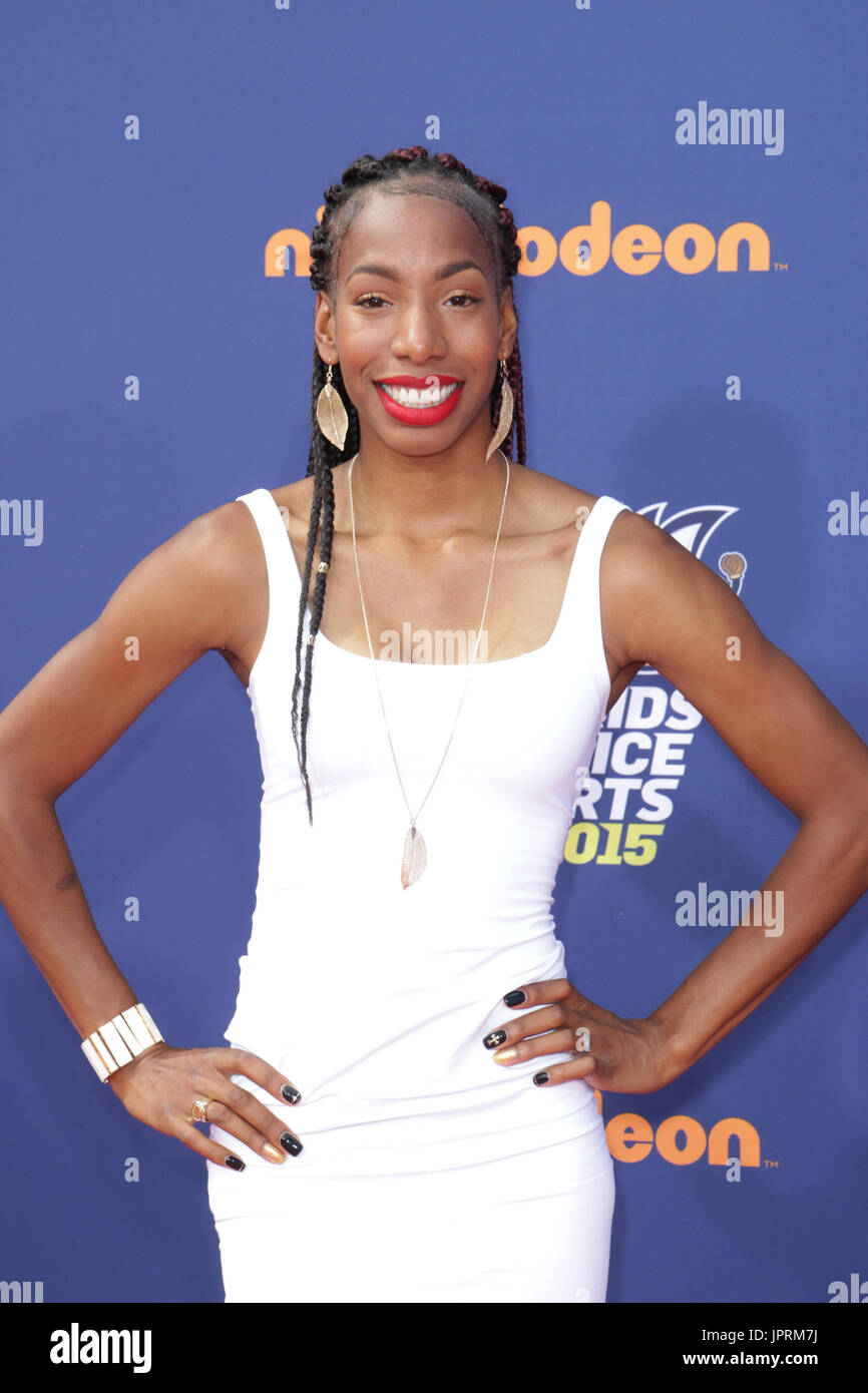 Brigetta Barrett at the Nick Kids Choice Sports Awards Red Carpet ...
