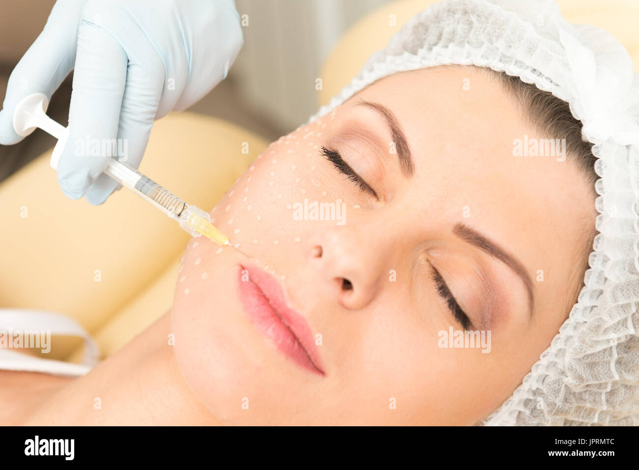 Mouth injection hi-res stock photography and images - Alamy