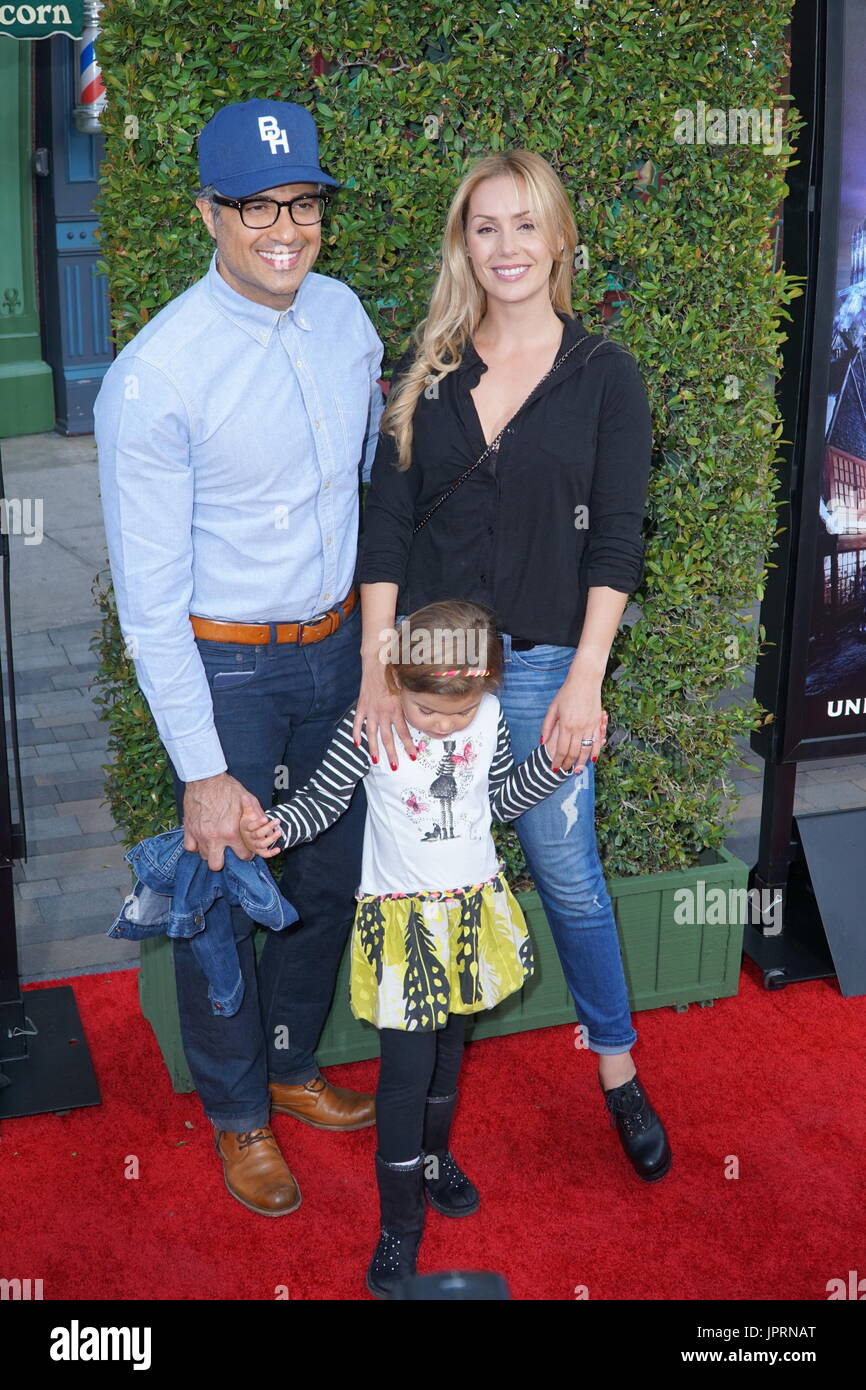 Jaime Camil, Elena Camil and Heidi Balvanera at the The Wizarding World ...
