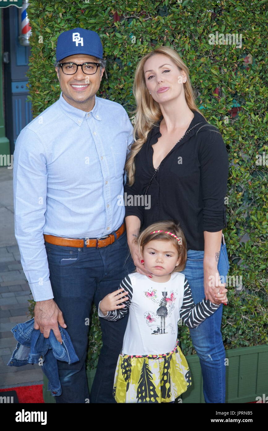 Jaime Camil, Elena Camil and Heidi Balvanera at the The Wizarding World ...