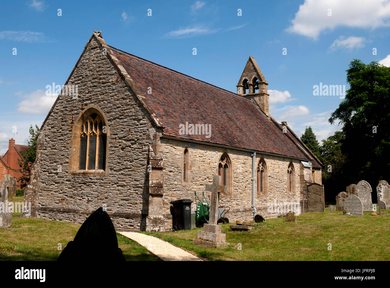 St. Anne`s Church, Wyre Piddle, Worcestershire, England, UK Stock Photo ...