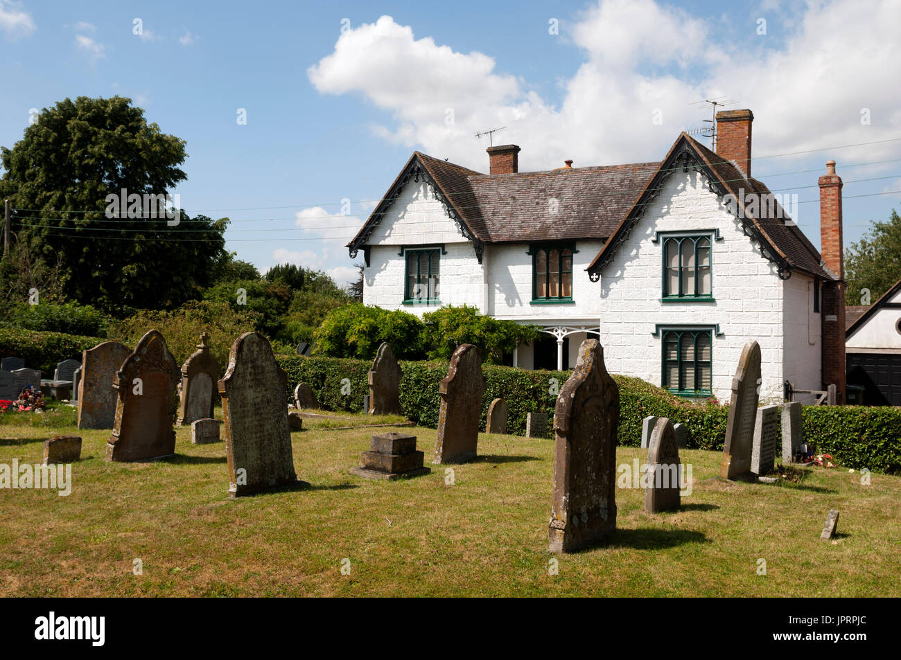 St. Anne`s churchyard, Wyre Piddle, Worcestershire, England, UK Stock ...