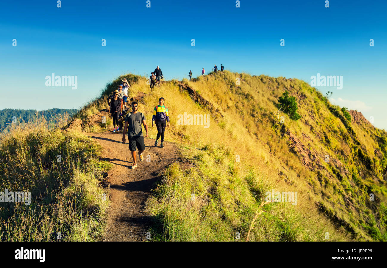 Indonesian trekking hi-res stock photography and images - Alamy