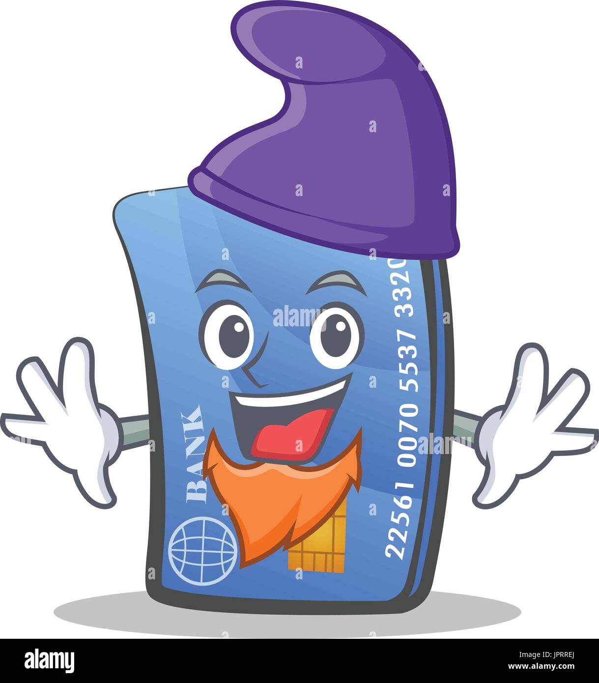 Elf credit card character cartoon Stock Vector Image & Art - Alamy