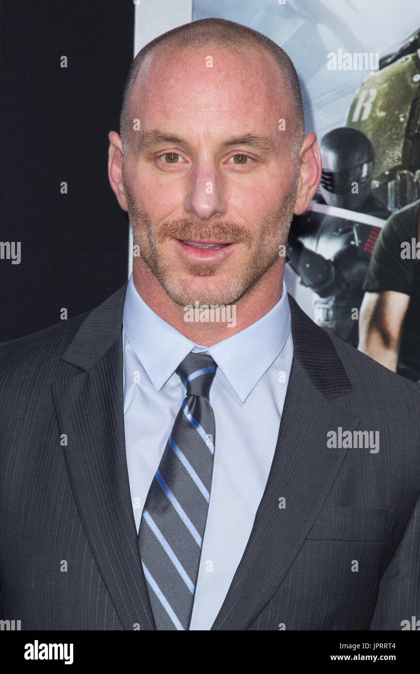 Matt Gerald attend the premiere of Paramount Pictures' 'G.I. Joe ...