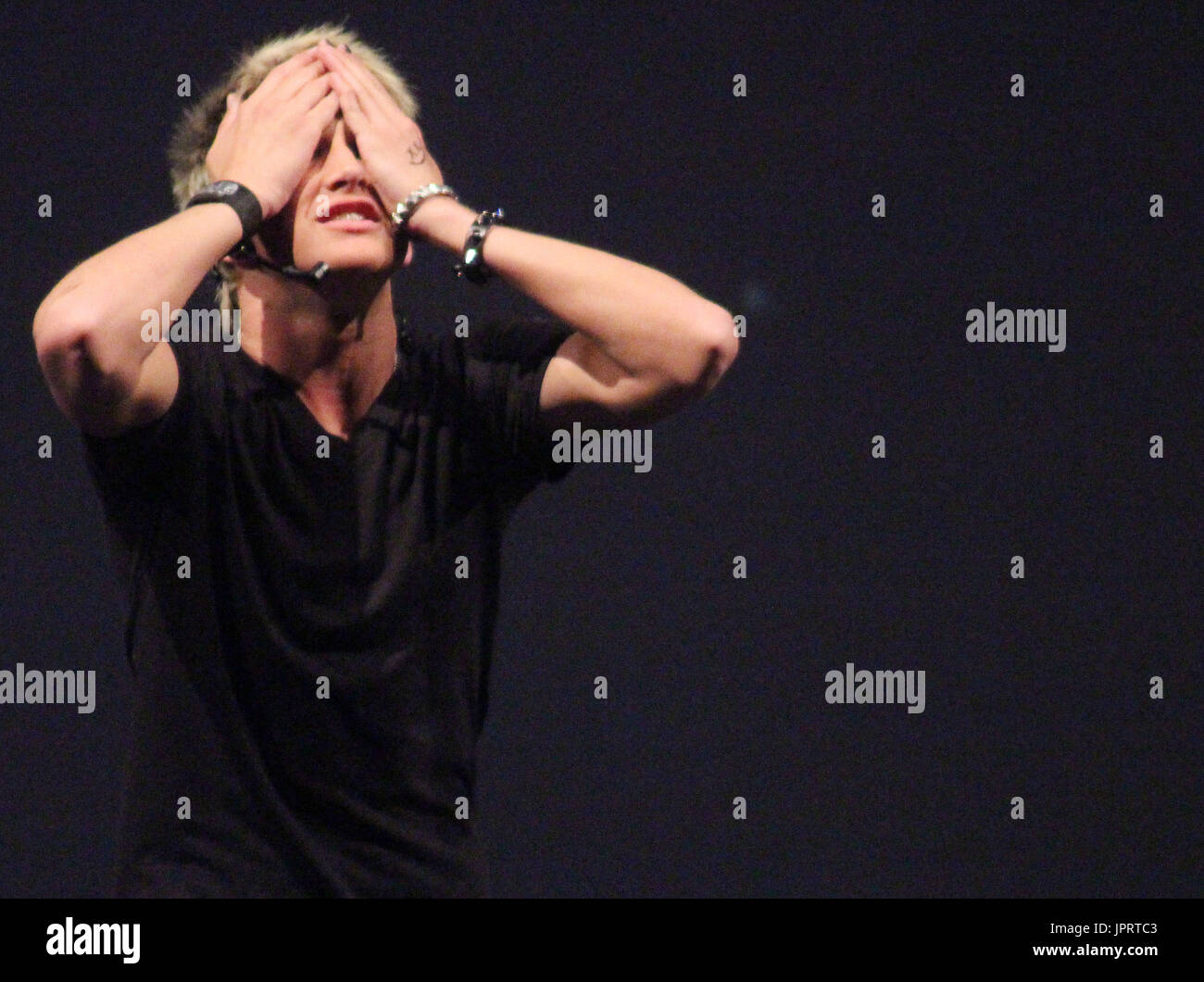 Dalton Rapattoni at the NRG Dance Project Tour Celebrity VIP Concert ...