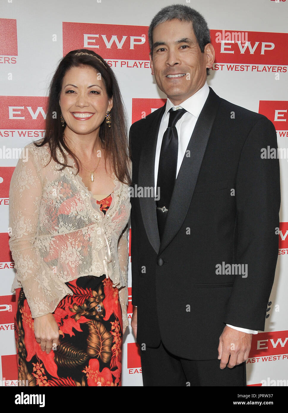 Ren Hanami & Chris Tashima at East West Players 47th Anniversary Visionary Awards Gala held at ...
