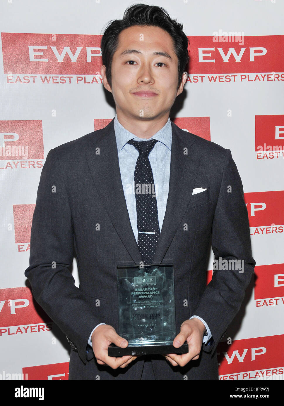 Presenter Tim Jo & Breakout Award Performance Honoree Steven Yeun at ...