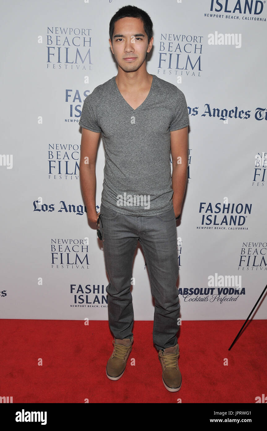 Sean Michael Afable at the 2013 Newport Beach Film Festival - "ALAGWA ...