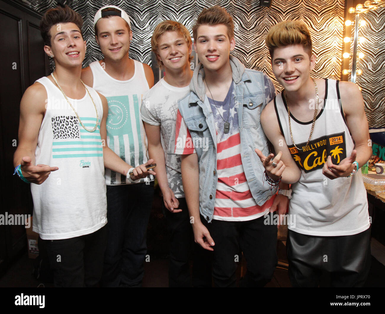 The Boy Band Project at That So Celeb's "That So Summer" Event held at ...