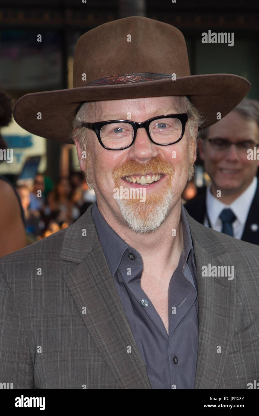 Adam Savage arrives at the premiere of Warner Bros. Pictures' and ...