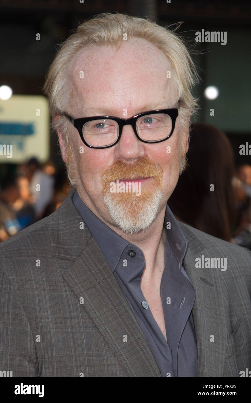 Adam Savage arrives at the premiere of Warner Bros. Pictures' and ...
