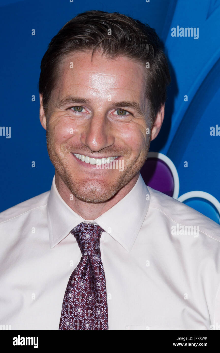 Sam Jaeger arrives at the 2013 NBC Universal Summer TCA Press Tour at ...