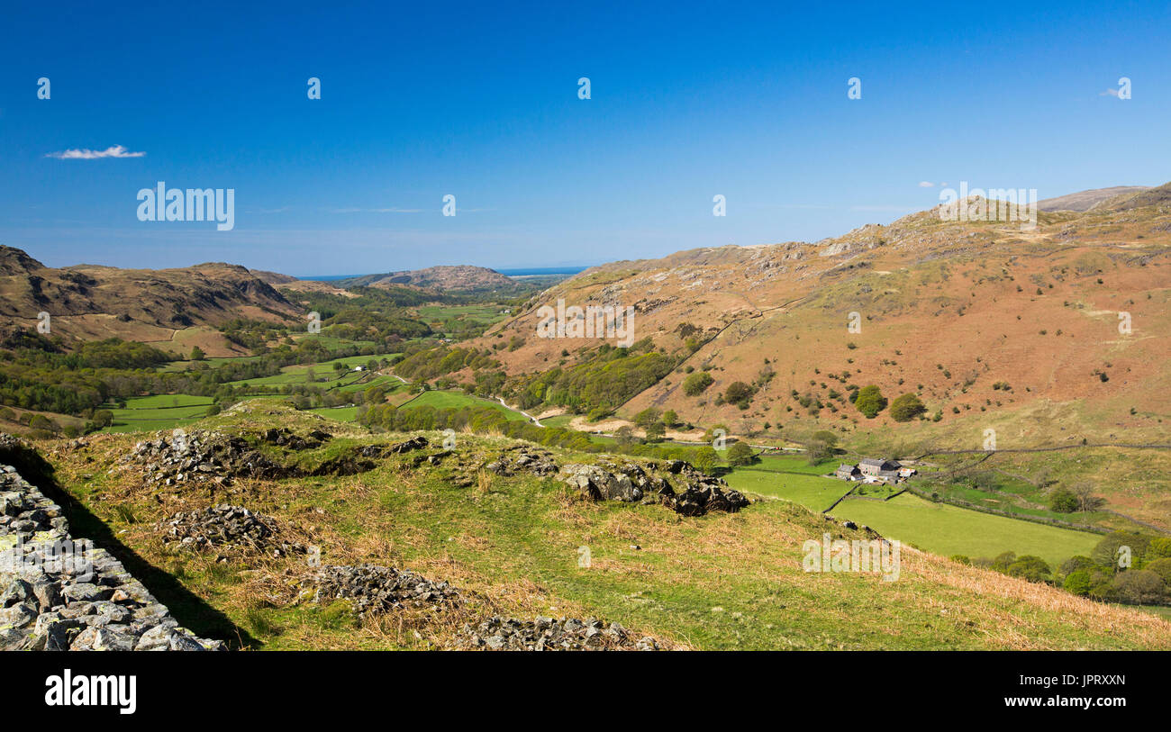 Hardknott pass panorama hi-res stock photography and images - Alamy