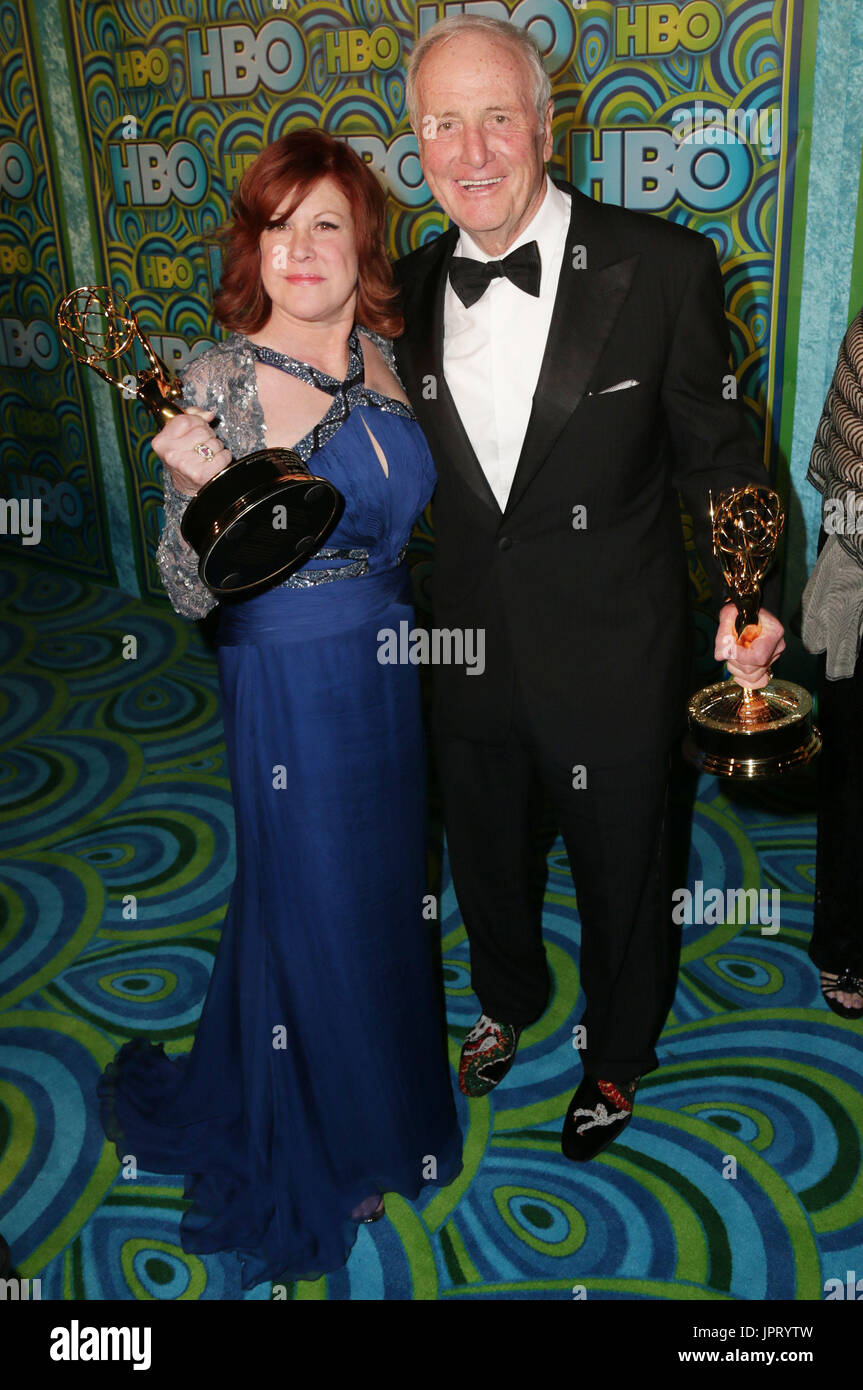 Susan Ekins & Jerry Weintraub at HBO's Post Emmy Awards Reception ...