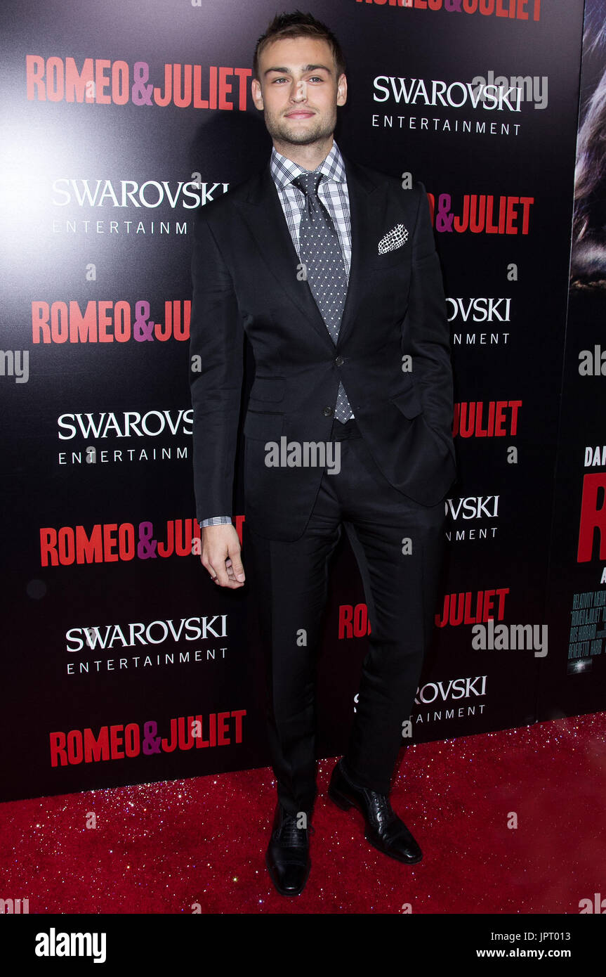 Douglas Booth at the "Romeo And Juliet" Los Angeles Premiere held at ...