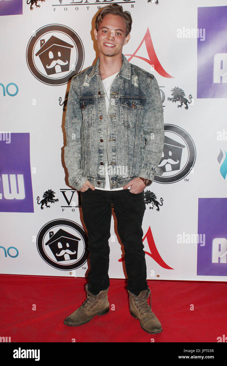Christian Fortune on the red carpet of "Jream Andrew's EP Release Party ...