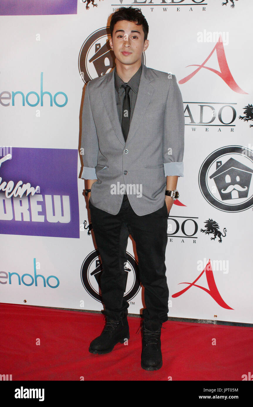 Jream Andrew on the red carpet of "Jream Andrew's EP Release Party of ...