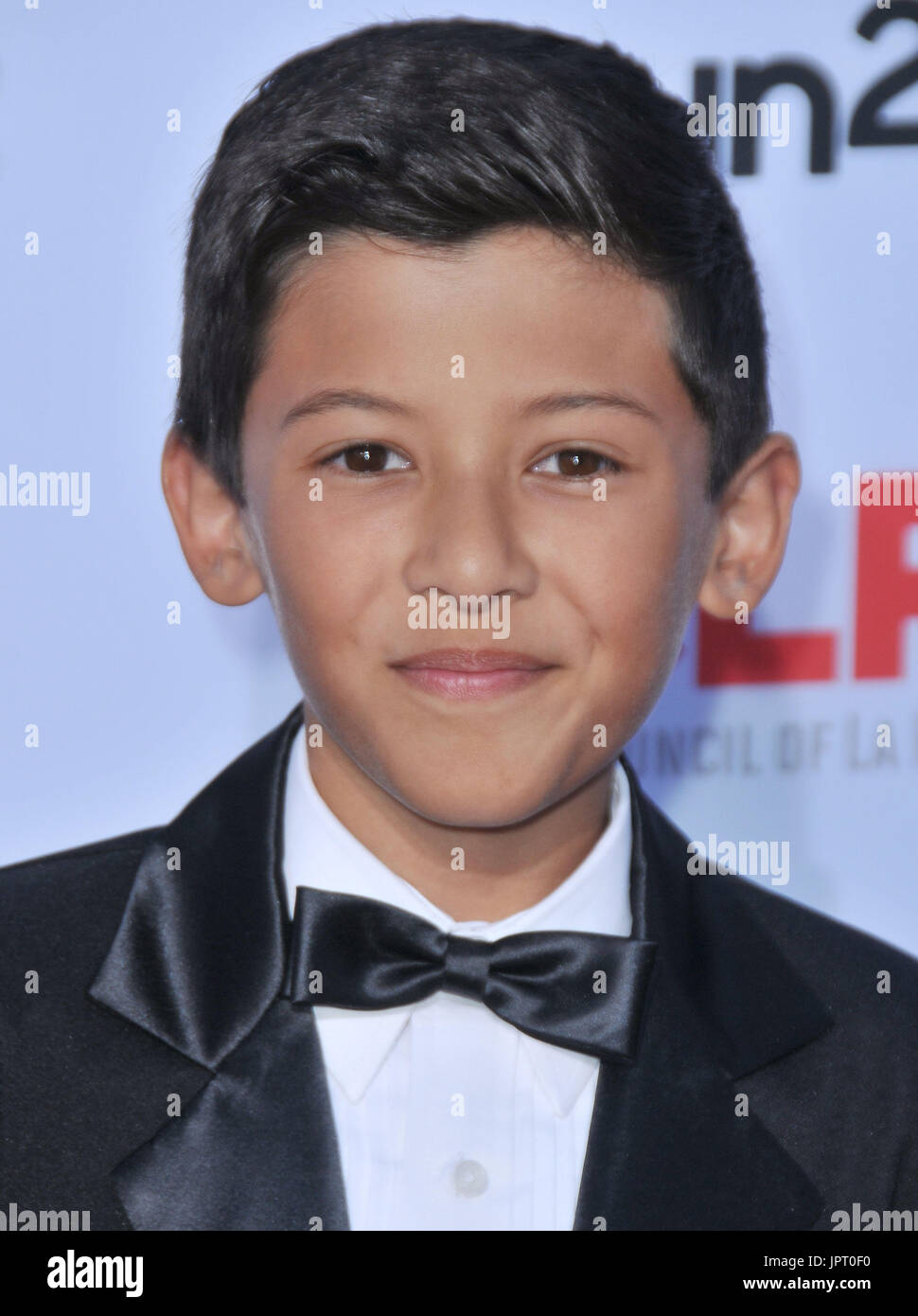 FilAm Actor Luke Ganalon at The 2013 NCLR ALMA Awards held at the ...