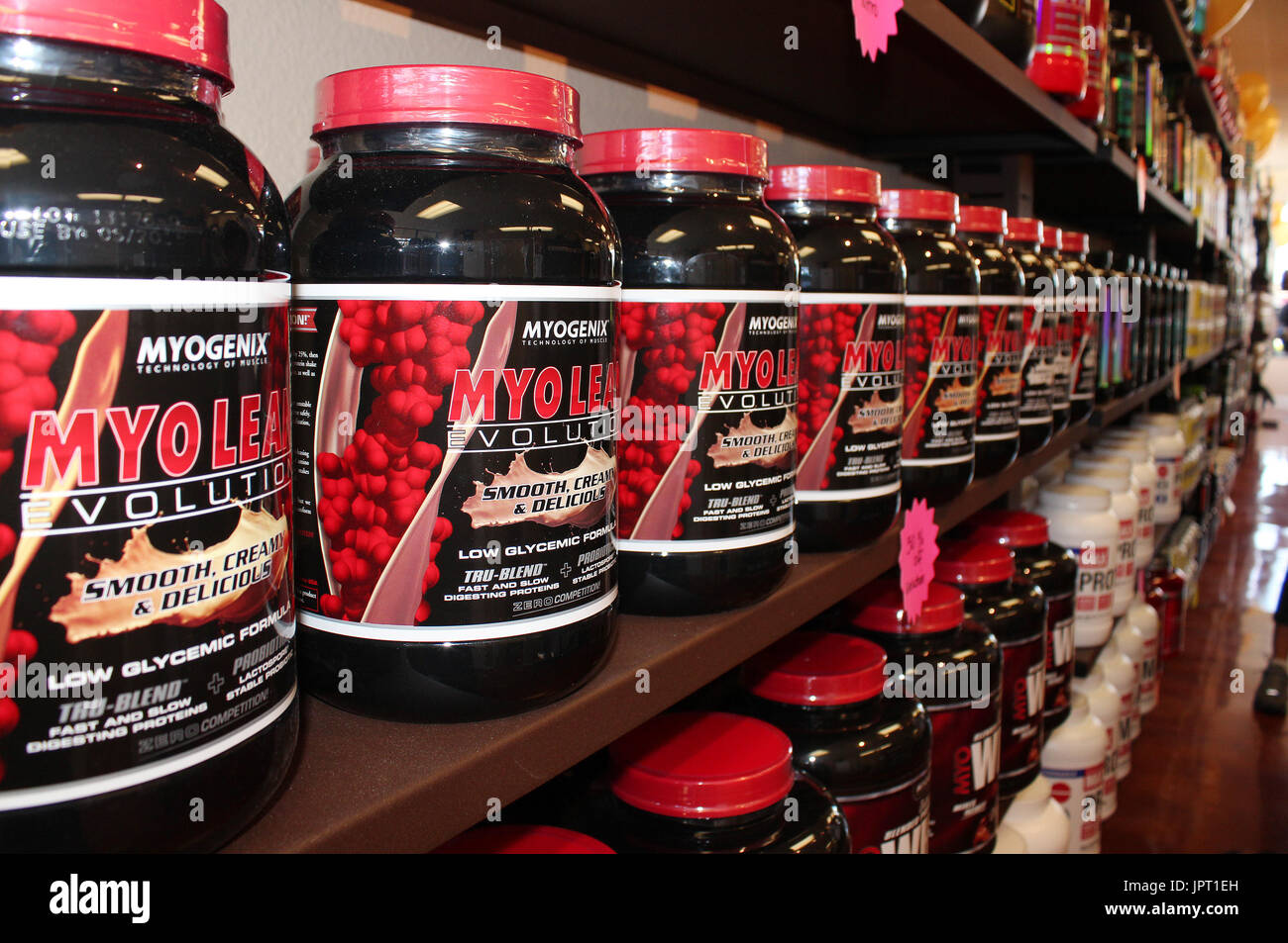 Max Nutrition Product Displays at the "Max Nutrition Soft Launch ...