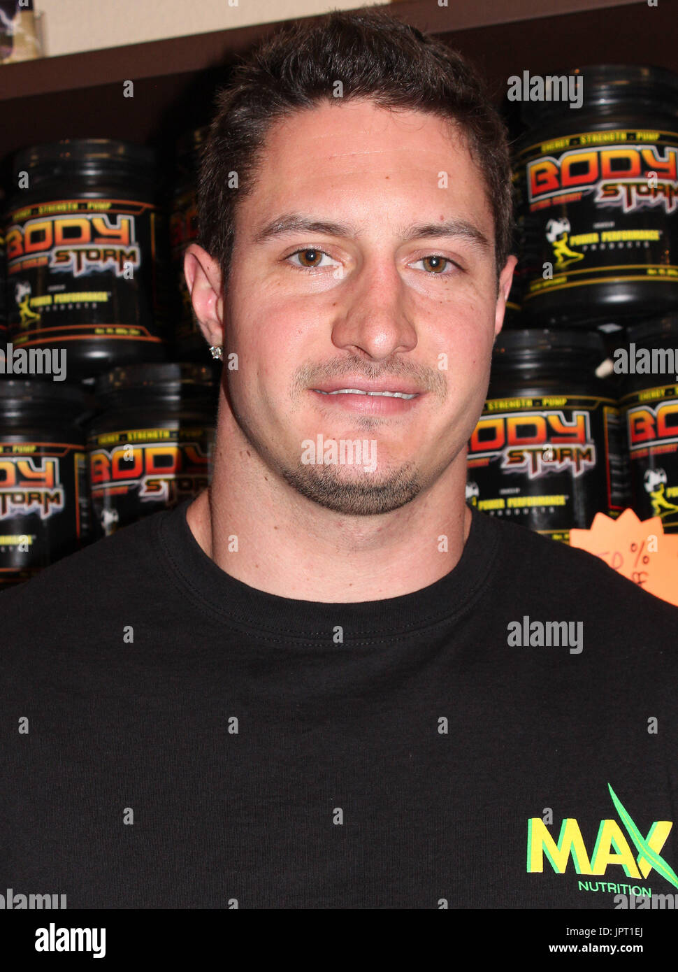 Nick Plesh of Progression PT at the "Max Nutrition Soft Launch Opening ...
