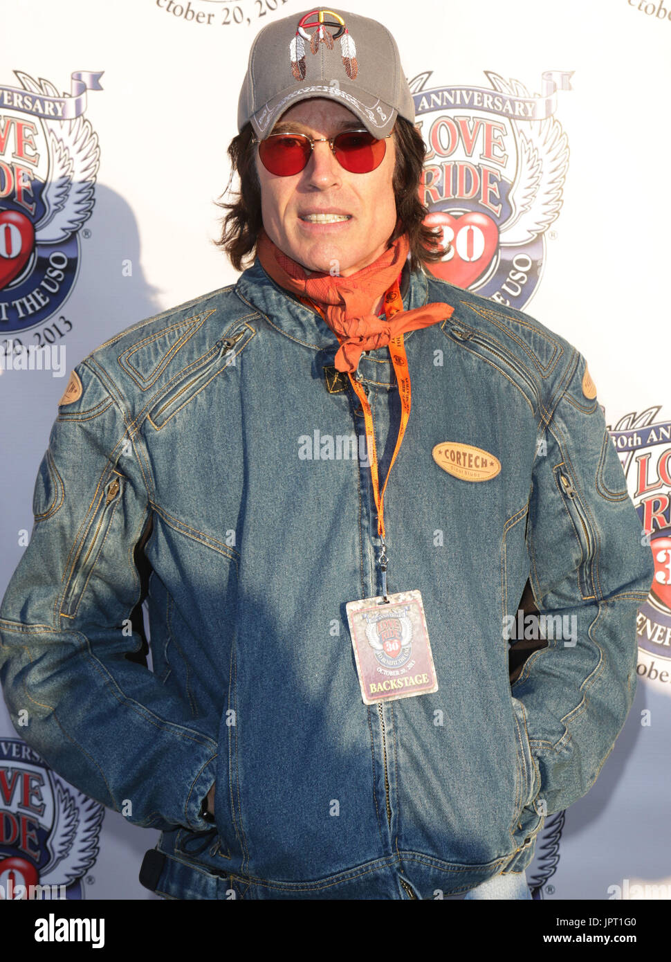 Ron Moss at the 30th Annual Love Ride held at the Glendale Harley ...