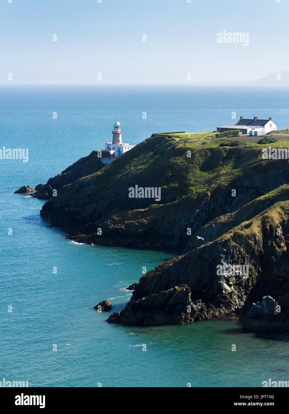 Howth's Baily lighthouse Stock Photo - Alamy